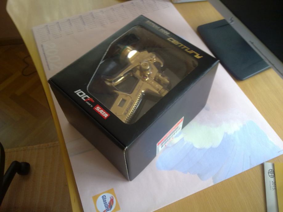 SATA jet 3000 HVLP 1.3mm DIGITAL CENTURY - GOLD PLATED Limited Edition