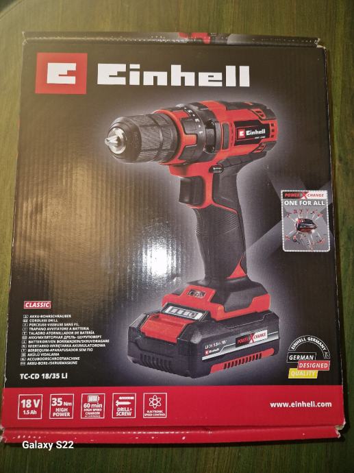 Einhell aku busilica