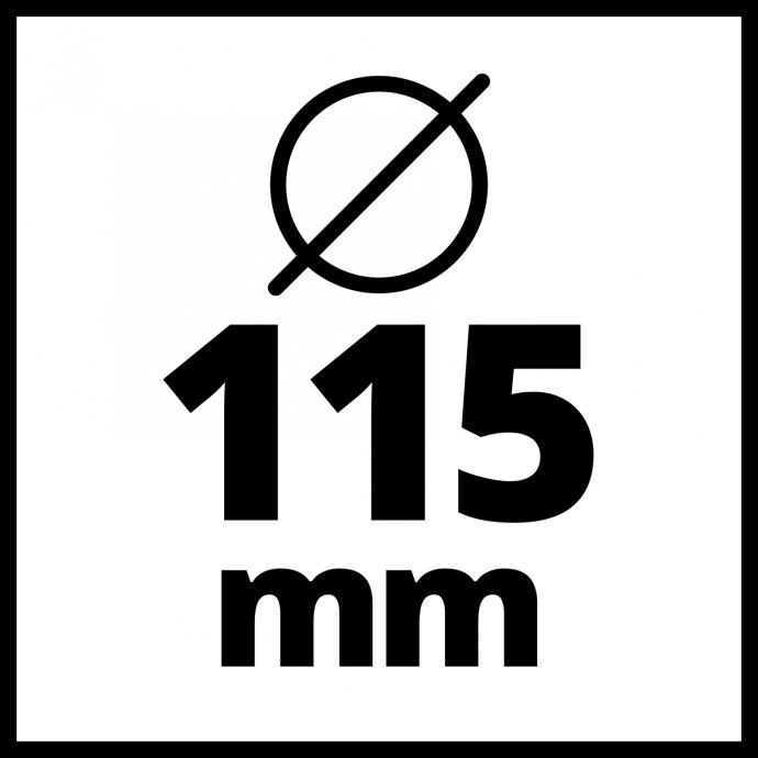 EINHELL aku kutna brusilica AXXIO 18/115 Q BL PXC 18V bez baterije