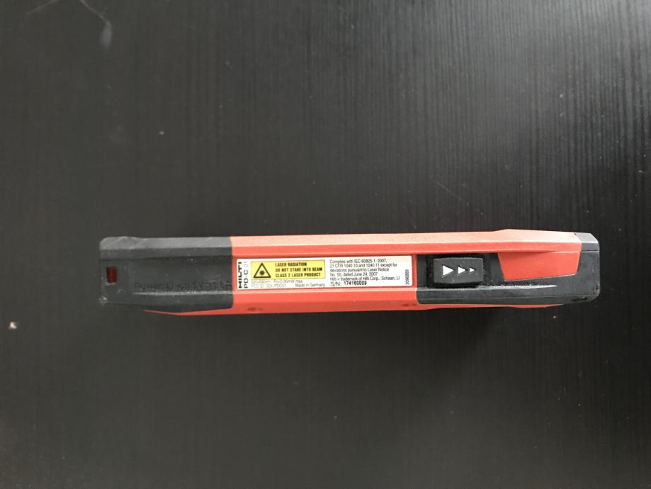 Hilti PD-C laser nisprava s raznim funkcijama,kamerom i touch screenom