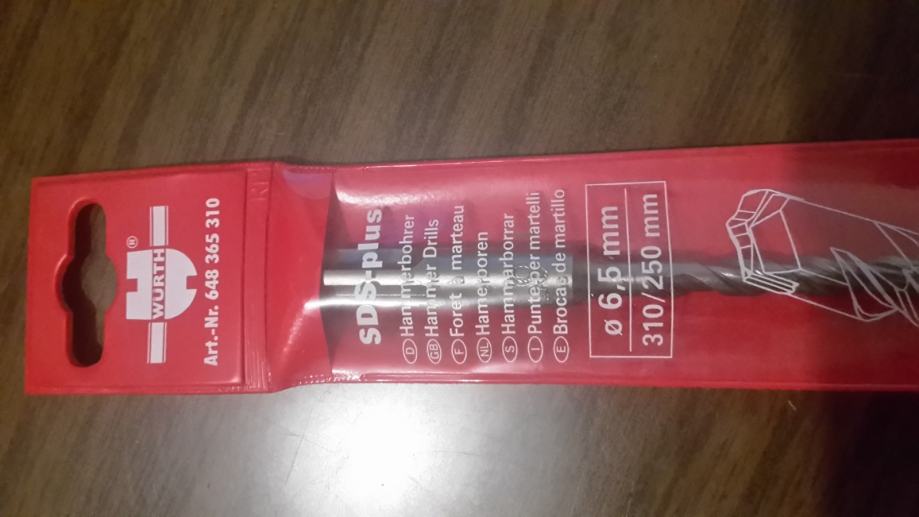 Wurth SDS-plus borer za turbo vijke 6.5 310/250