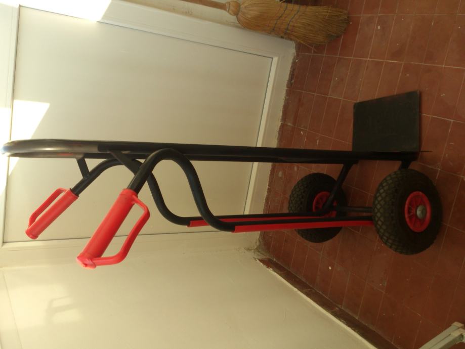 RUDLE / TRANSPORTNA KOLICA S NOVIM GUMAMA