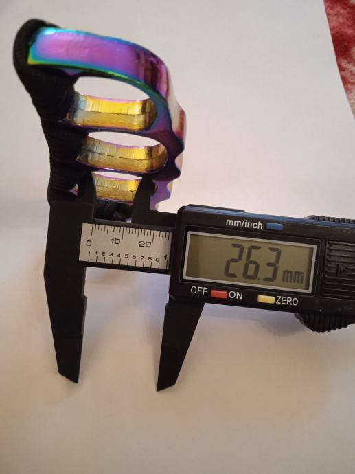 Self-defense Knuckles (boja kameleon)