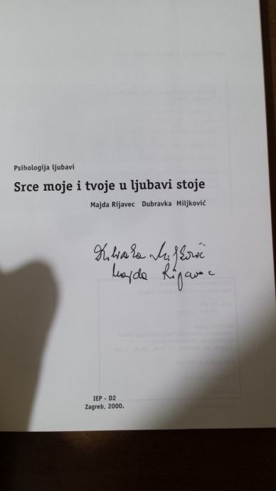 Majda Rijavec D. Miljković - Srce moje i srce tvoje u ljubavi stoje