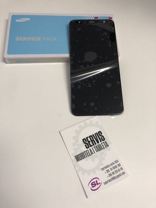 samsung j4 core j410 lcd ekran display touch screen ORGINAL (crni)