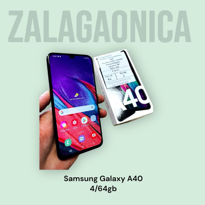 Samsung a40 4/64gb, Novska Zalagaonica, R1