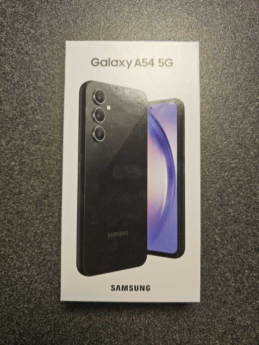 Samsung Galaxy A54 5G (SM-A546B/DS) 8 GB / 256GB Graphite, novo, DU