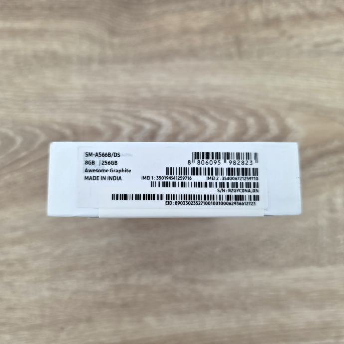 Samsung Galaxy A56 256GB Graphite (NOVO, do 36 rata, bespl. dostava)