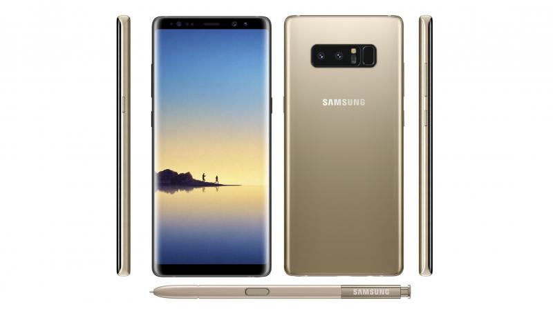 Samsung Galaxy Note 8 Gold