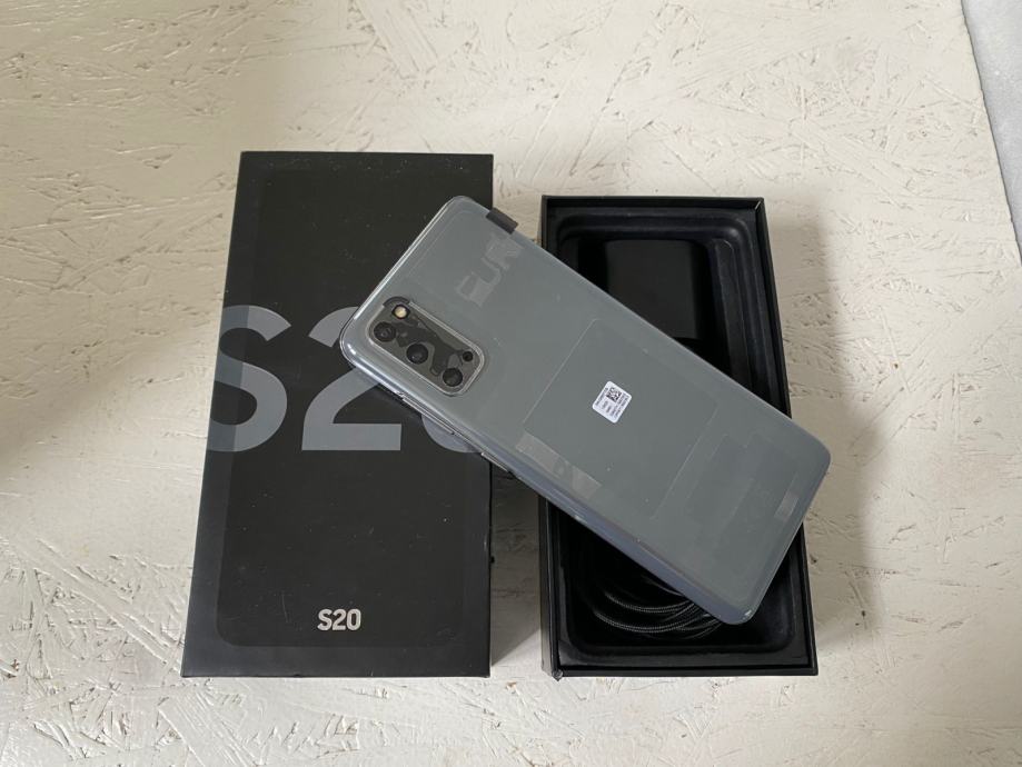 Samsung Galaxy S20, Cosmic Gray, 128 GB, Pula