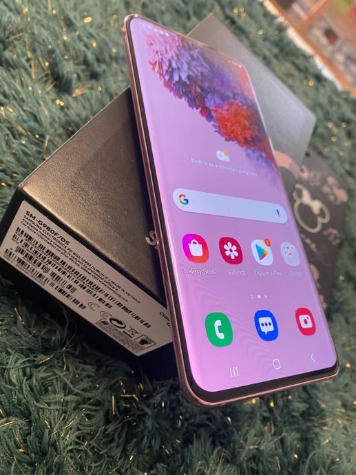 ⭕PRILIKA⭕Samsung Galaxy S20 ROZI 6/128GB⭕TRGOVINA,R1 RAČUN,ZALOG