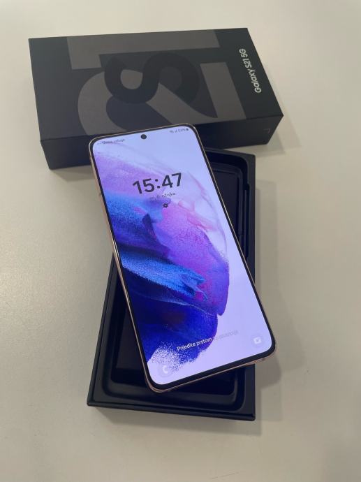 Novo Samsung Galaxy S21 256GB Rose-Gold Sve Mreze Hr racun Dostava