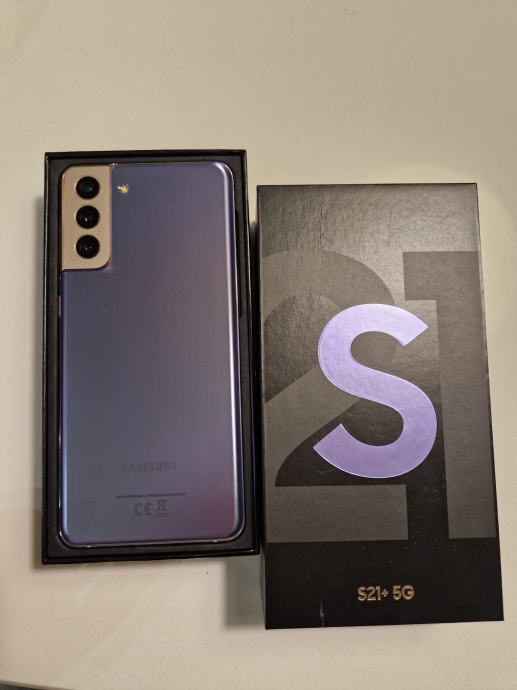 SAMSUNG GALAXY S21+, 5G, 256GB - Phantom violet, ODLIČNO STANJE