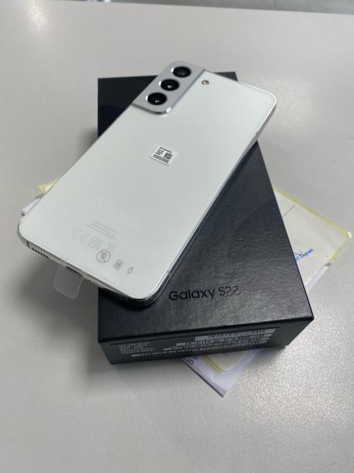 Samsung Galaxy S22 White, NOVO, GARANCIJA, R1 račun