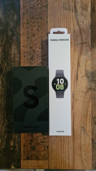 Samsung S22 Ultra+Samsung galaxy watch 5