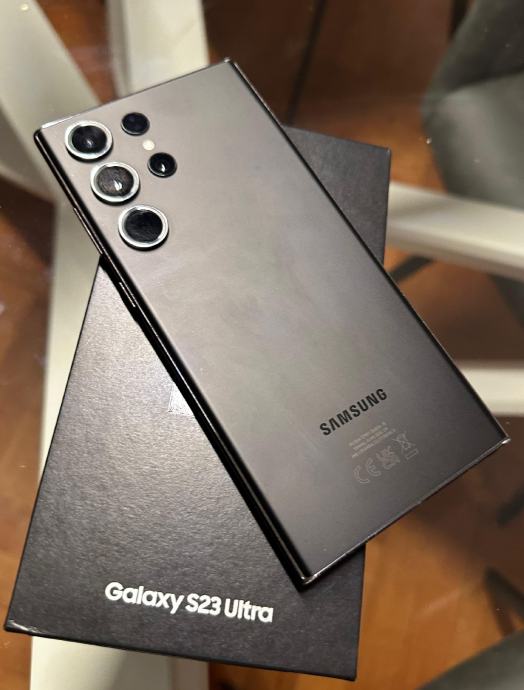 Samsung Galaxy S23 Ultra black 512GB