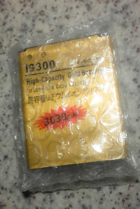 GALAXY S3 BATERIJA 3030mAh, NOVA, NEKORIŠTENA!