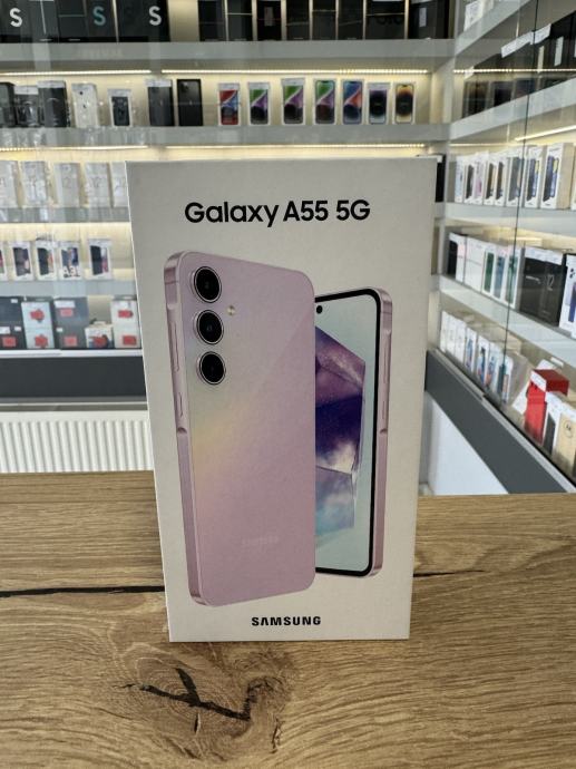 SAMSUNG GALAXY A55 5G 8GB/256GB NOVO RATE ZAMJENA