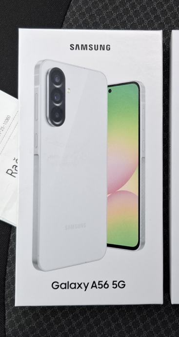 SAMSUNG GALAXY A56 5G WHITE 8/256GB NOVO ZAPAKIRANO
