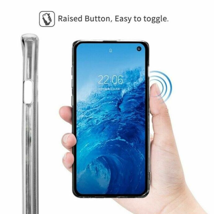 Samsung Galaxy S10 Plus, prozirna gumena maskica, kvalitetna, NOVO