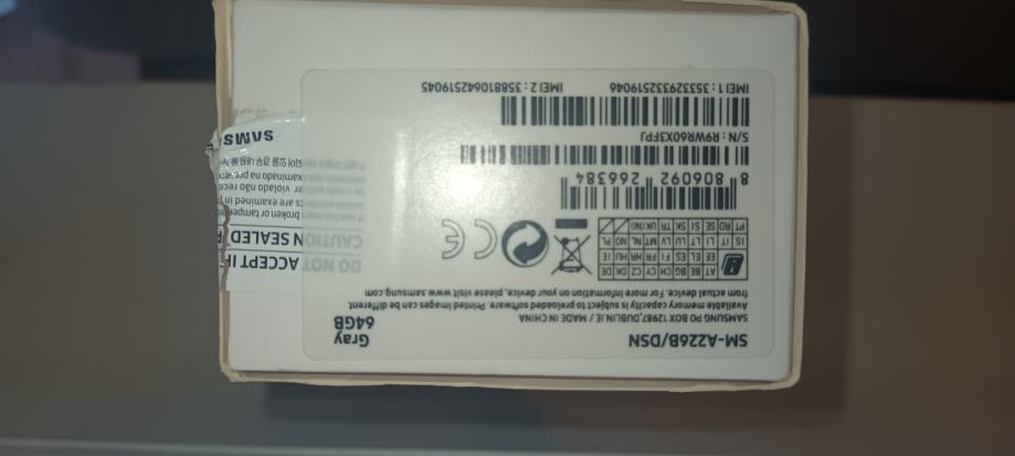 SAMSUNG A22 5G - A226B/DSN - GRAY 64GB - KAO NOV - RACUN - GARANCIJA