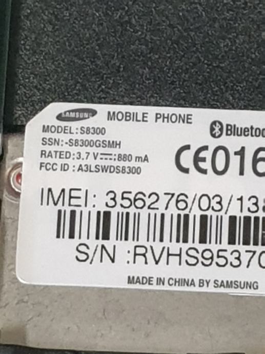 Samsung S8300