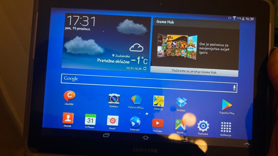 Samsung tablet
