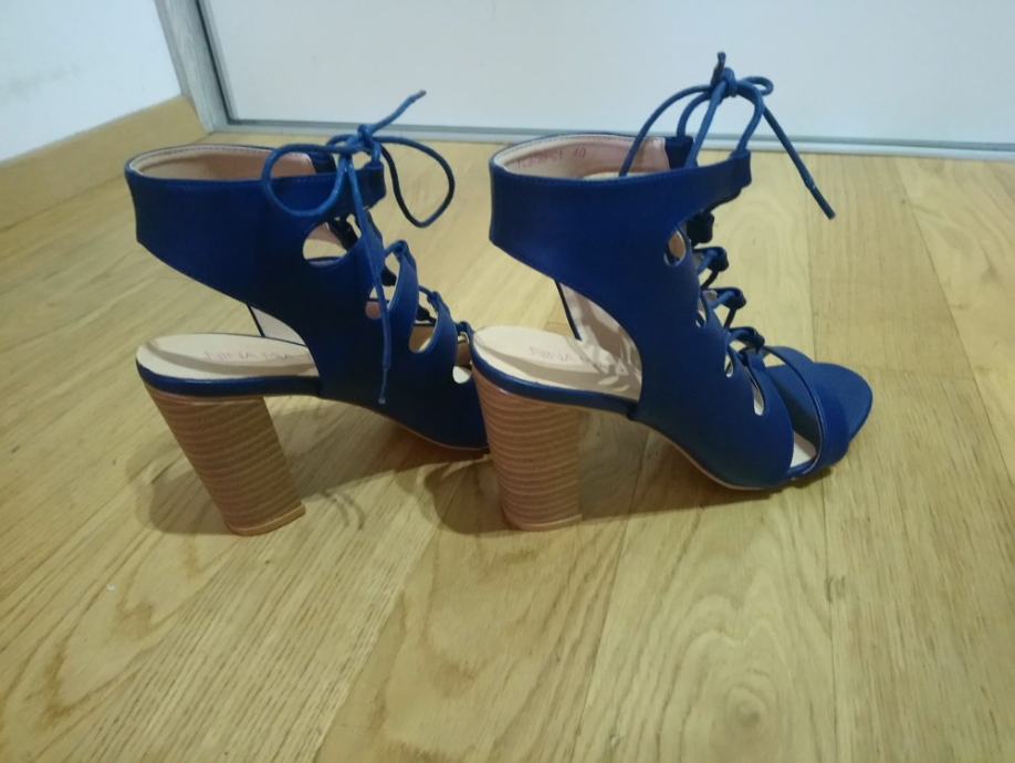 Plave sandale, veličina 40