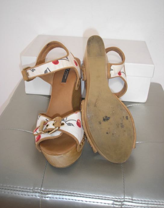 Zara sandale wedge platforme