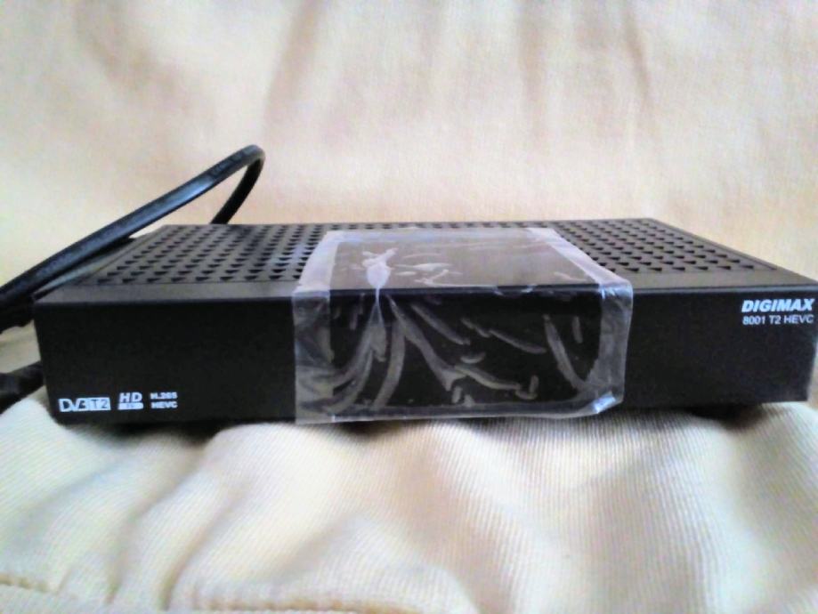 Digimax 8001 T2 HEVC DVB-T2 H.265 TV prijemnik - Full HD