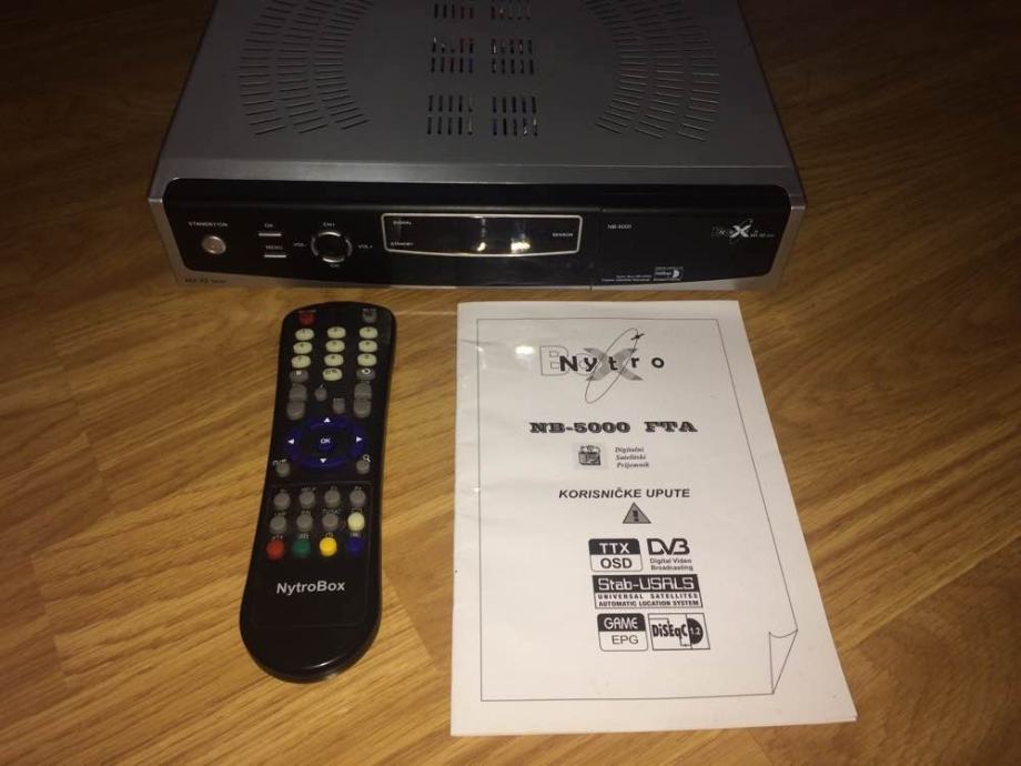 Digitalni satelitski receiver Nytro Box NB-5000