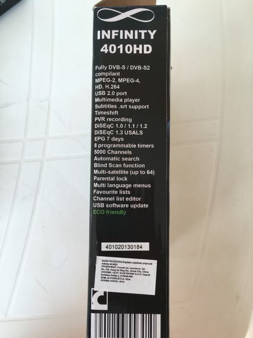 DVB-S2 HD Satelitski Receiver