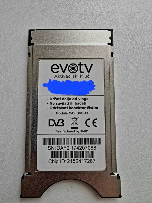 EVO TV kartica - CI + modul