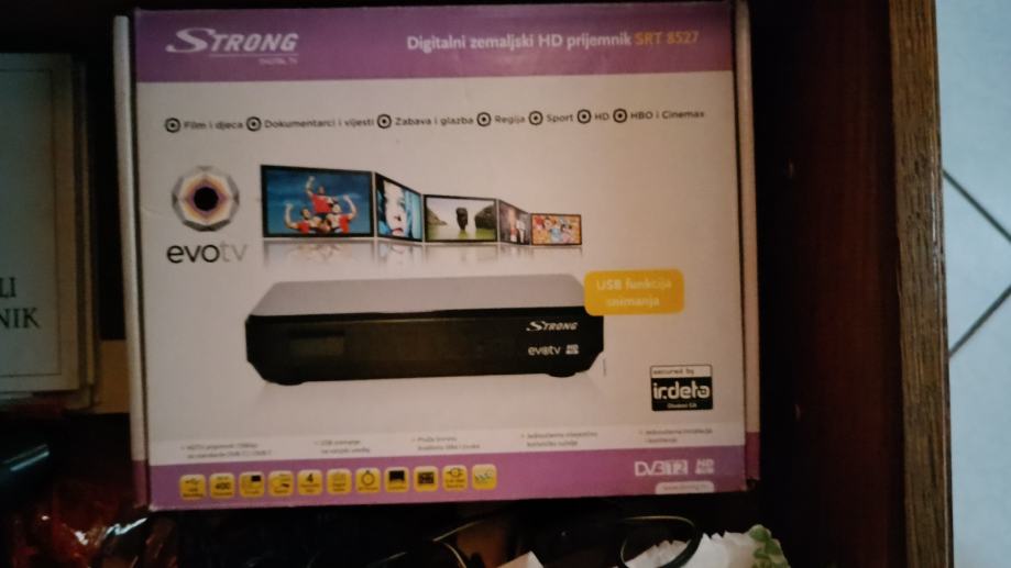 EVO TV Prijemnik DVB-T2 Strong