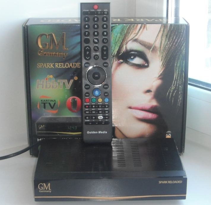 Golden Media 990 HD Spark Reloaded openpli 6.0