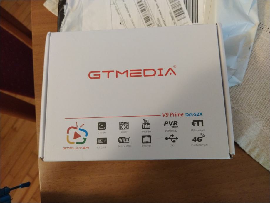 GTMEDIA V9 Prime Satelitski TV/IPTV