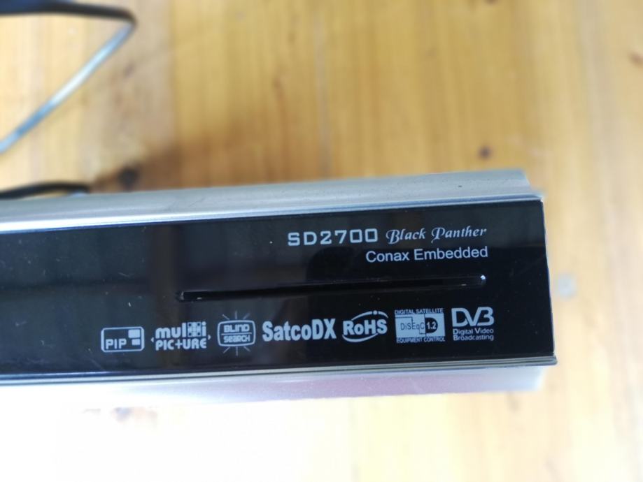 HEAD SD 2700 BlackPanther Digitaler Satelliten-Receiver, Conax Embedde
