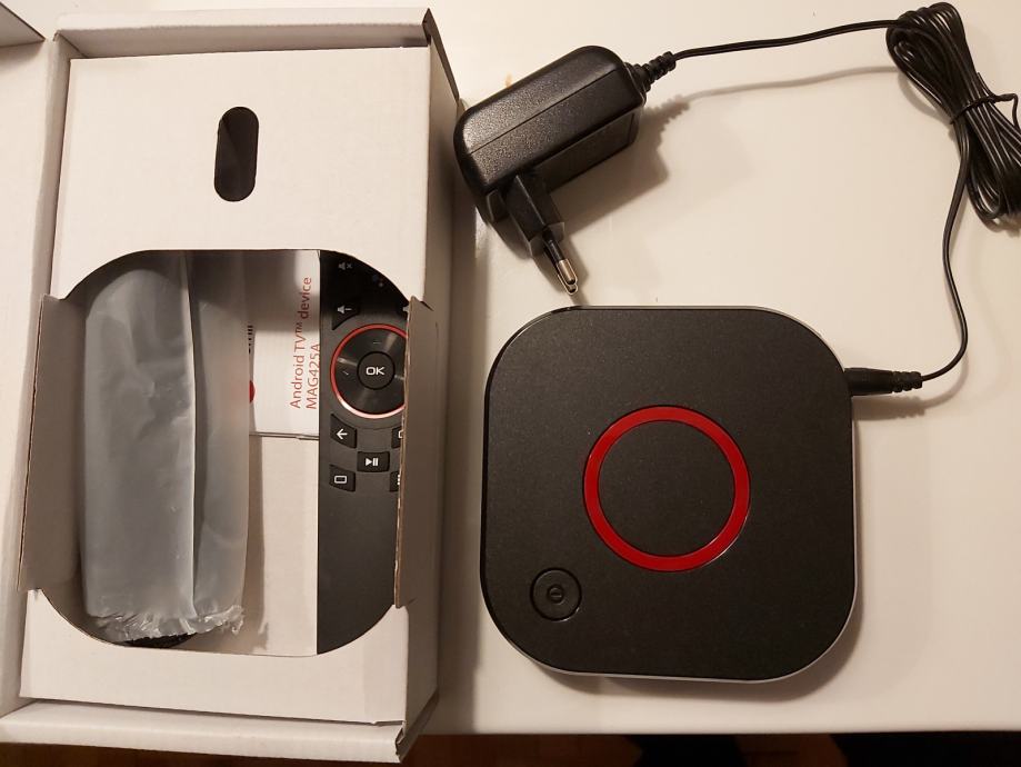 MAG 425A Android TV, IPTV HEVC 4K UHD