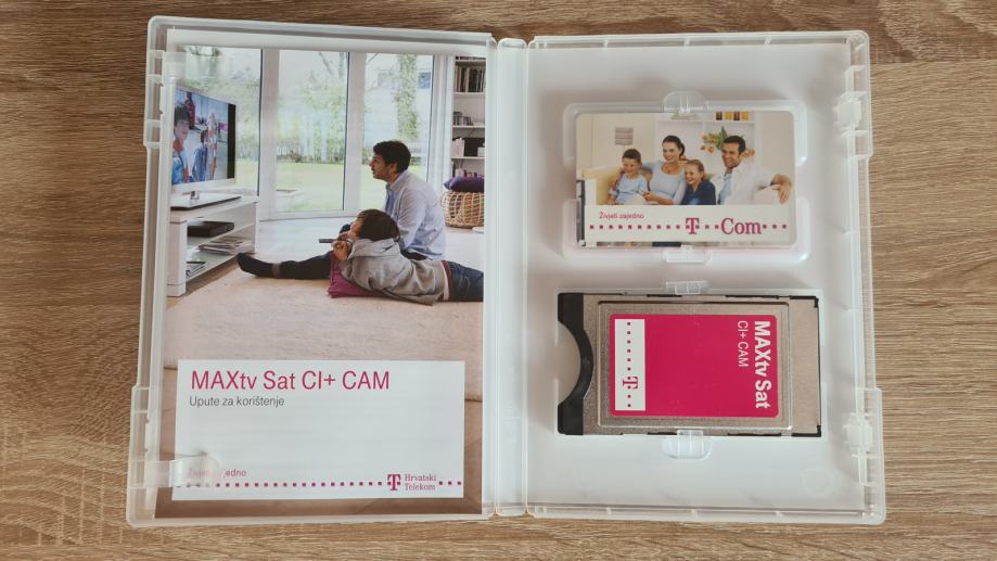 MAXtv CI+ CAM modul i kartica s M paketom