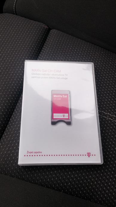 MAXtv SAT CI+ CAM, modul i kartica