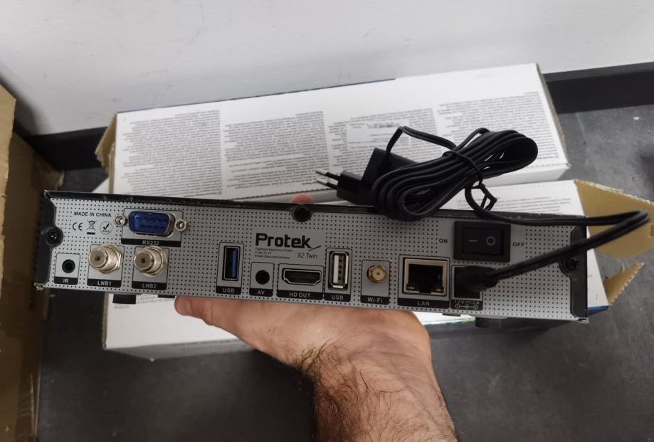 Protek X2 4K UHD Twin SAT Receiver