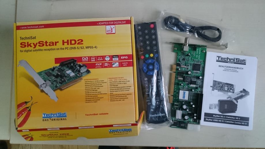 TechniSat SkyStar HD2 satelitske kartice