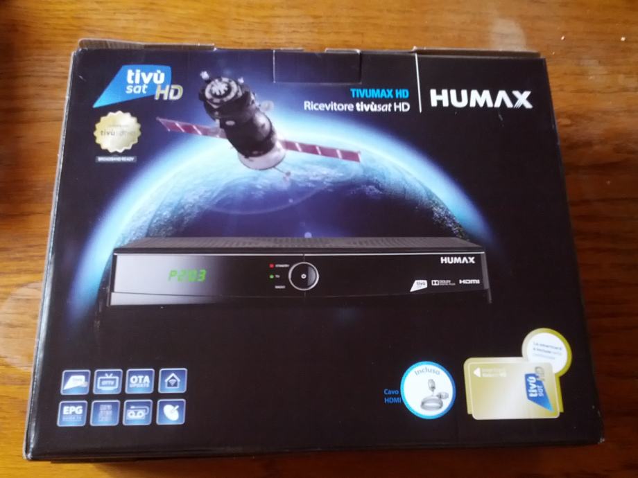 Tivusat Combo reciver Humax HD-5600S+TIVUSAT HD KARTICA