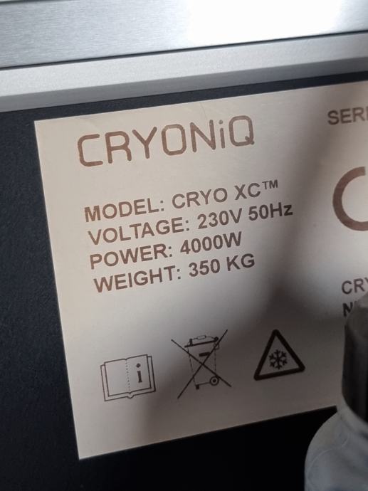 CRYONIQ CRYO XC KOMORA(CRYO SAUNA)