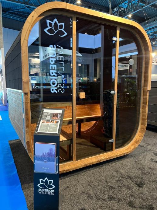 HEKLA cube 160 sauna AKCIJA