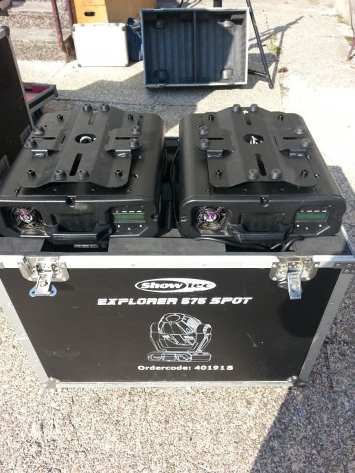 Moving head, Showtec Explorer 575 Spot Intelligent MSR-575