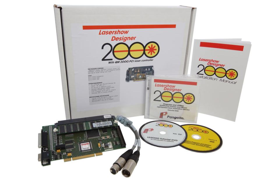 Pangolin Laser show designer 2000 Intro + Showtime + Live - AKCIJA!