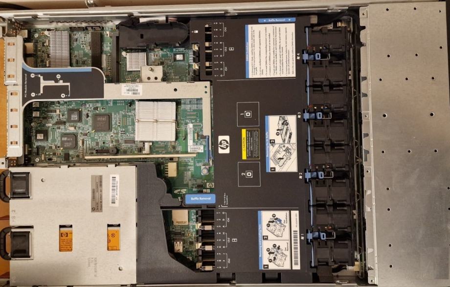 HP ProLiant DL360 G7 / 2 x Xeon X5670 Six Core / 48 GB / 4 x 146GB