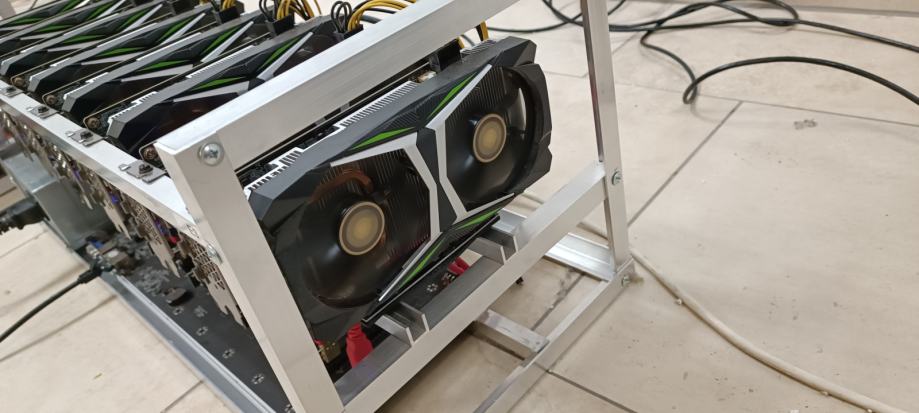NEOXA - SERO - FLUX - RAVENCOIN - MINING RIG z 8 * RTX 2060