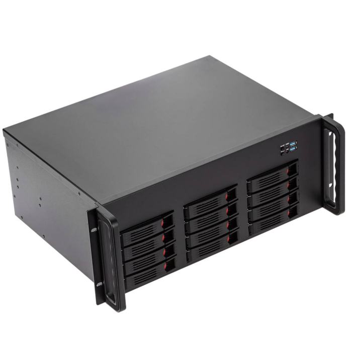 Rackmatic rack kućište za NAS server 19 IPC ATX 4U, dubina 320mm